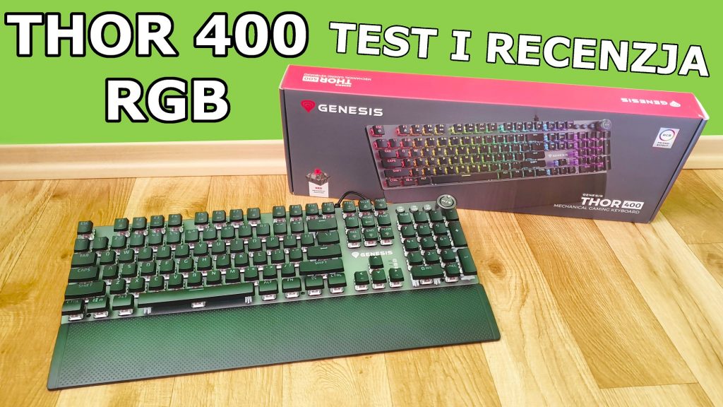 Genesis Thor 400 RGB – Test i Recenzja – LukTech
